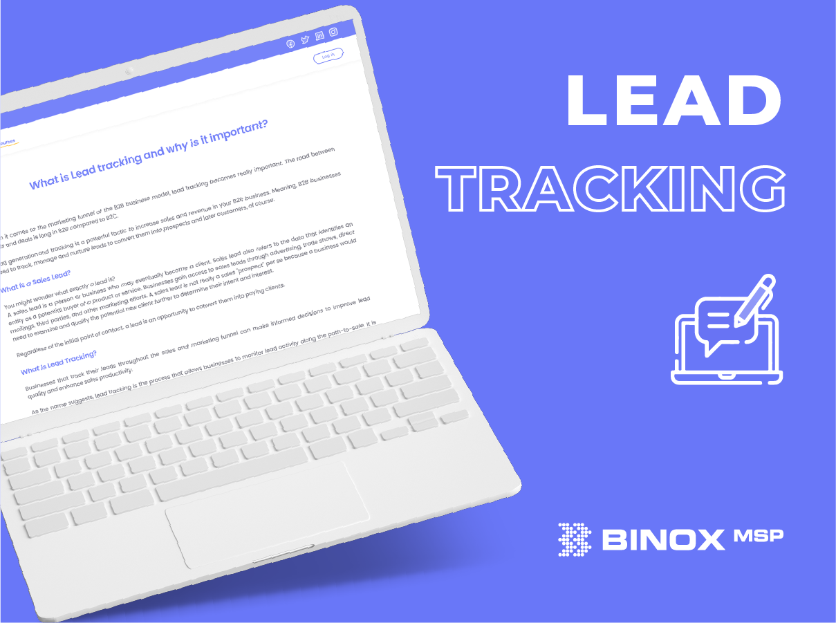 What is Lead tracking and why is it important | Binox
